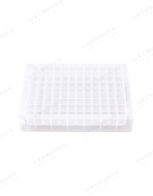 96 Square Well Plate, V bottom